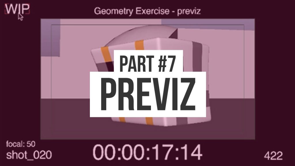 Previsualization: Making an Animated Movie