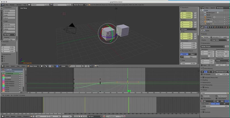 Blender Animation Course - 35 HD Video Lessons