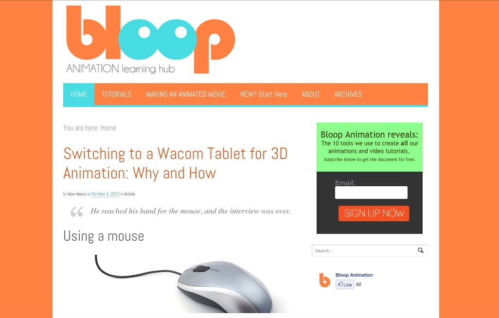Bloop Animation a 3 ans - Bloop Animation