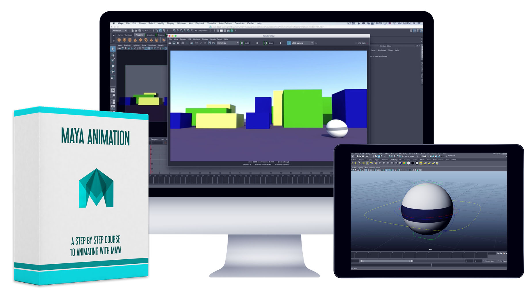 Maya Animation - Bloop Animation