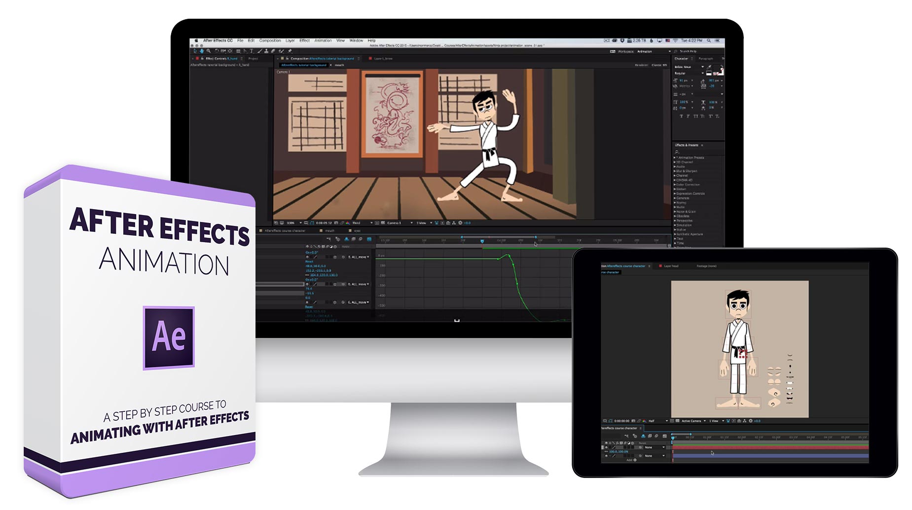 After Effects Animation Course 25 HD Video Lessons